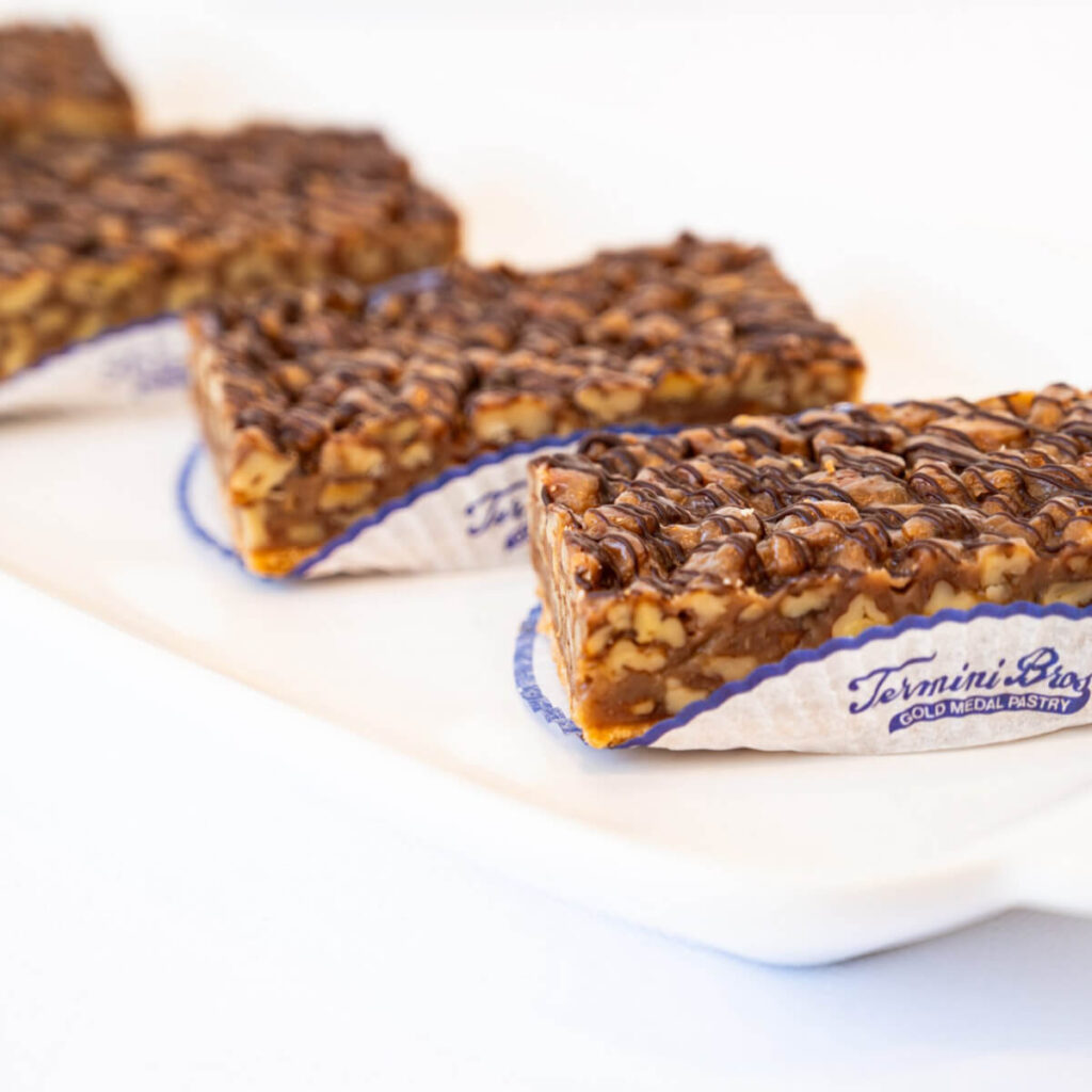 Pecan Diamond Bars - Termini Brothers Bakery